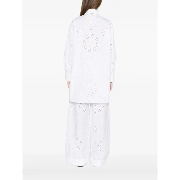 Herno Broderie Anglaise Relaxed Shirt