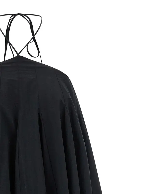 Jacquemus The Triangle Halterneck Mini Dress - Black