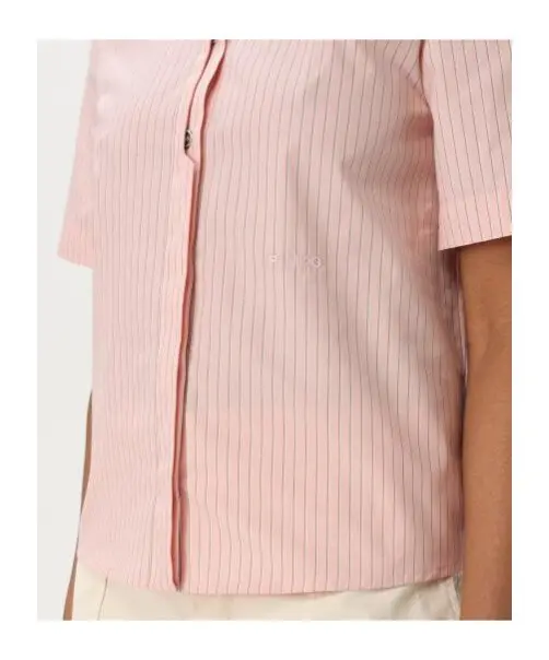 Pinko Striped Short-sleeve Shirt