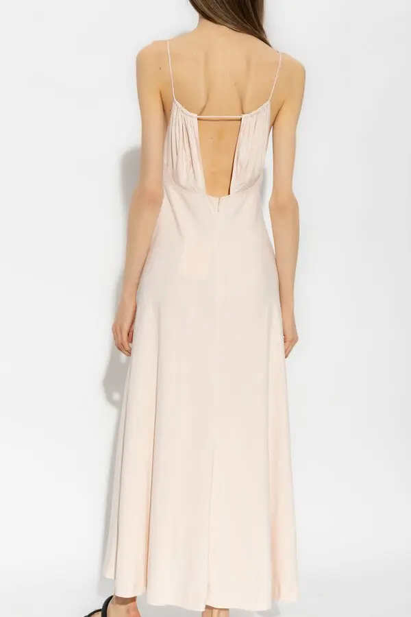 TOTEME Sleeveless V-neck Maxi Dress