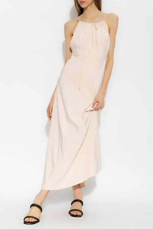 TOTEME Sleeveless V-neck Maxi Dress