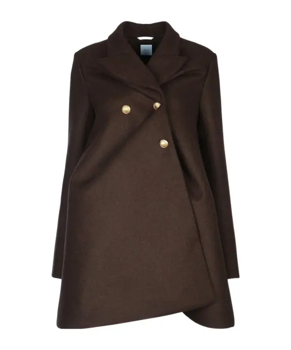 Dior Double-breasted Long-sleeved Coat - Black