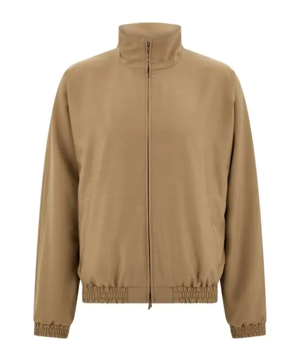 FERRAGAMO Reversible Zip-up Jacket - Walnut