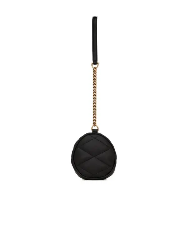 Saint Laurent Sade Logo Plaque Mini Tube Bag
