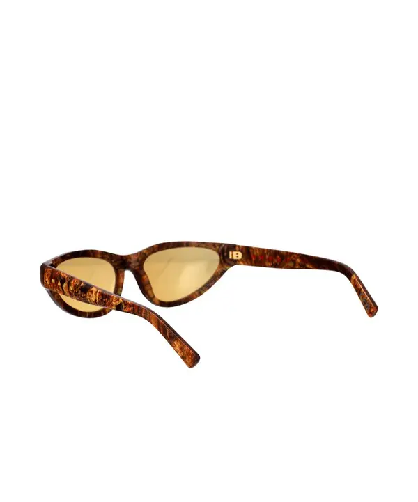 Marni Cat Eye Frame Sunglasses With Gold Tone Hardware