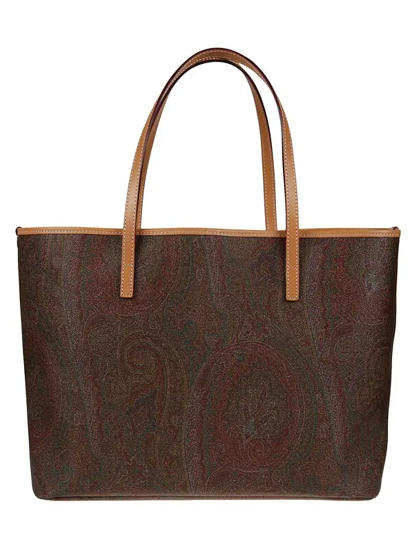 Etro Paisley Tote Bag - Brown