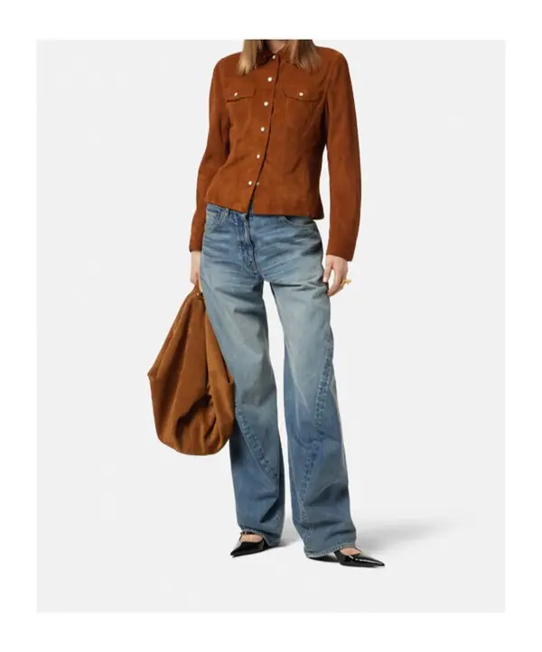 Versace Logo-patch Twisted Jeans