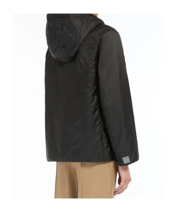 Max Mara Greenh Zip-up Drawstring Jacket - Black