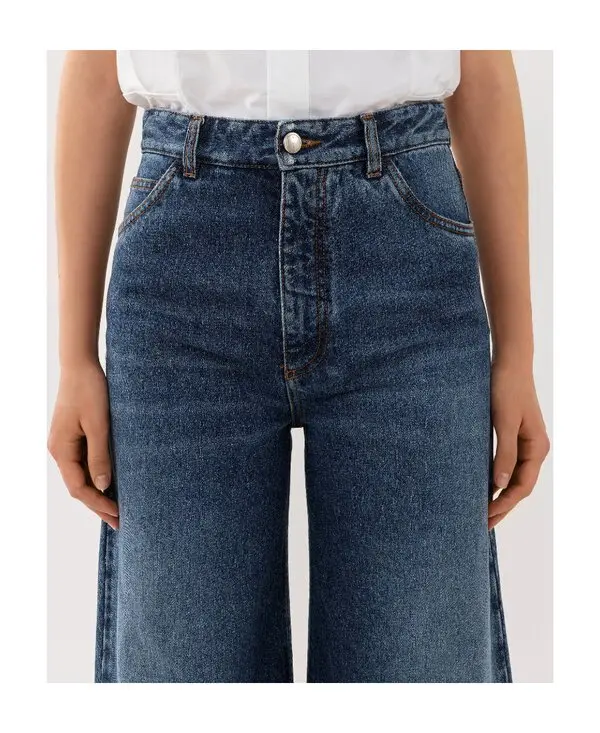 Chloé Wide-leg Jeans - Blue