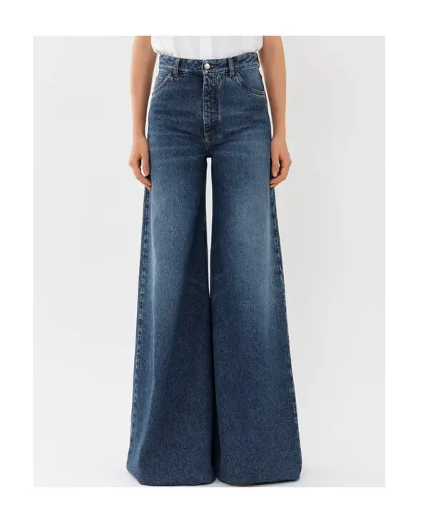 Chloé Wide-leg Jeans - Blue