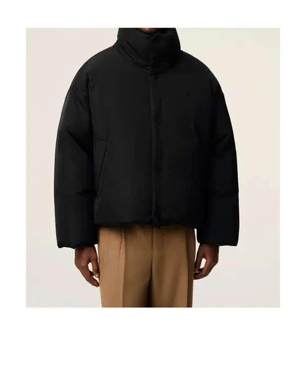 Ami Padded Jacket With Heart Embossing