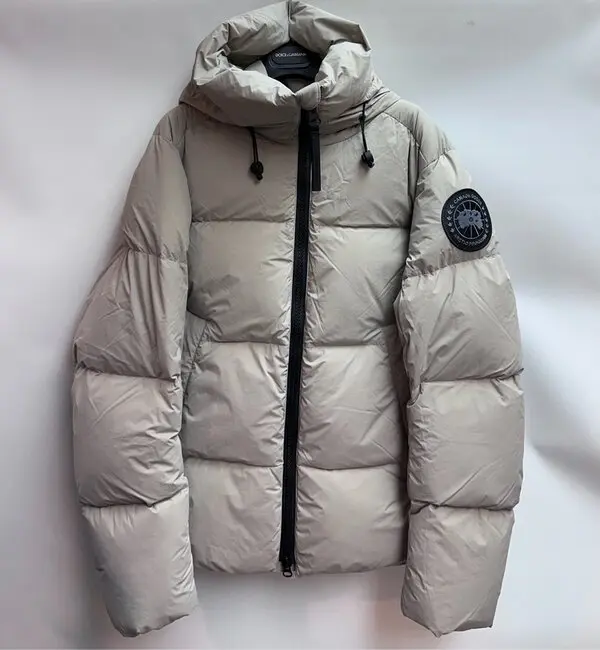 Canada Goose Crofton Quilted Down Jacket With Drawstring Hood