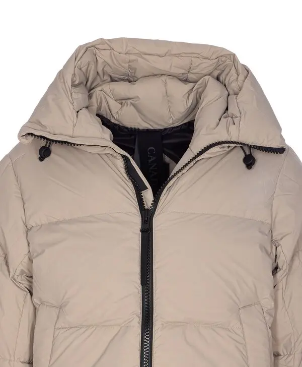 Canada Goose Crofton Quilted Down Jacket With Drawstring Hood