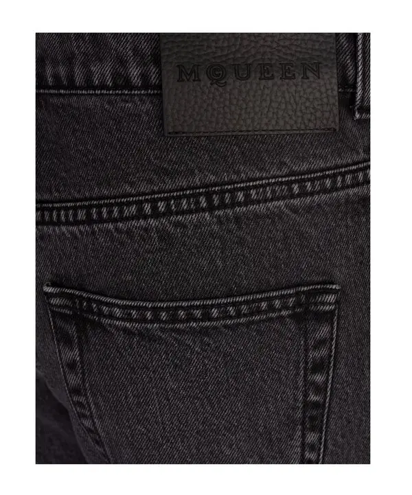 Alexander McQueen Flared Cropped Jeans