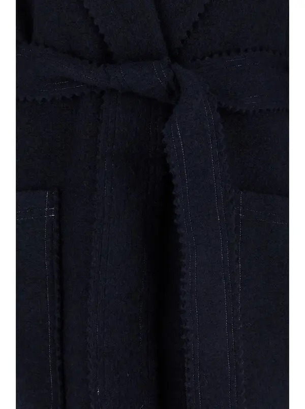 Max Mara Belted Notch-lapel Coat
