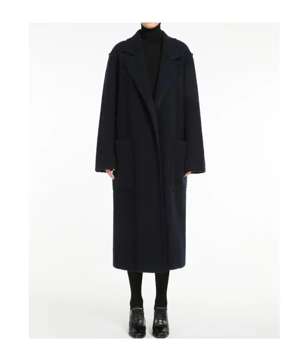 Max Mara Belted Notch-lapel Coat