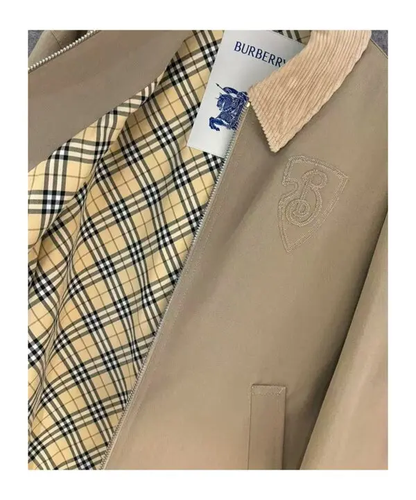 Burberry Long-sleeved Casual Jacket - No