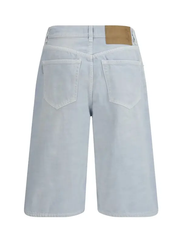 HAIKURE Becky Denim Shorts - Gray