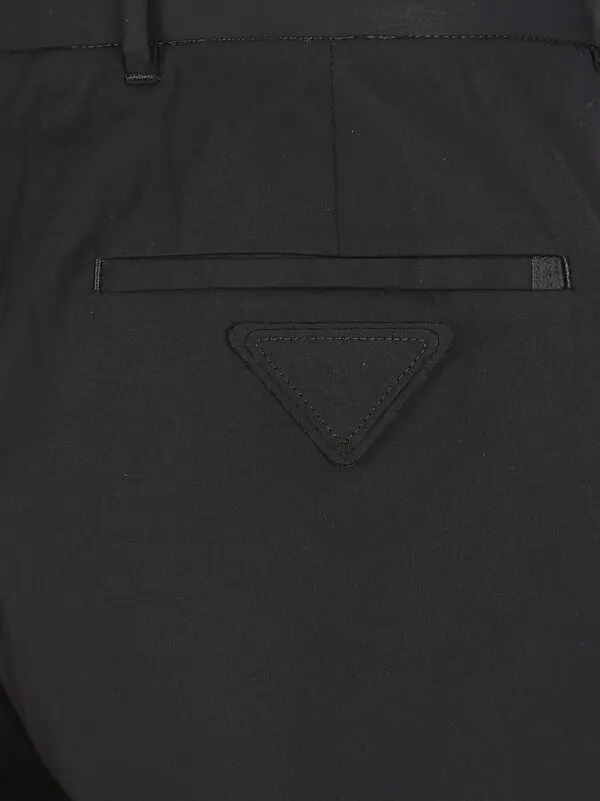 Prada Stretch Poplin Trousers