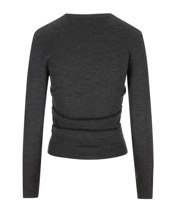 Loewe Crewneck Long-sleeved Jumper With Chest Logo