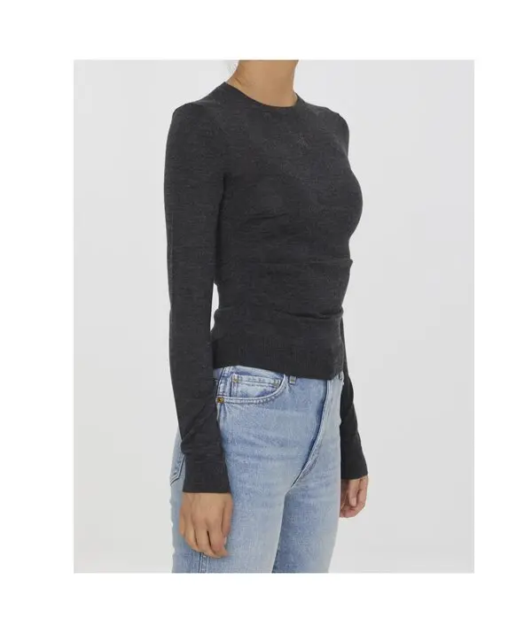 Loewe Crewneck Long-sleeved Jumper With Chest Logo