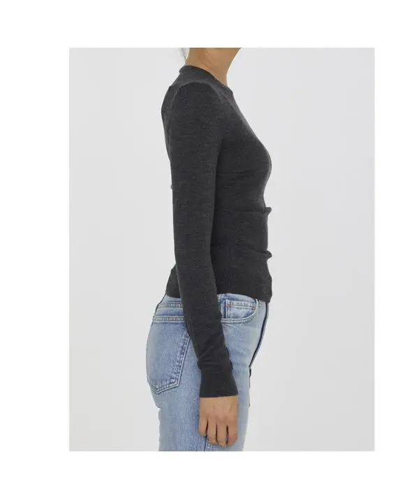 Loewe Crewneck Long-sleeved Jumper With Chest Logo