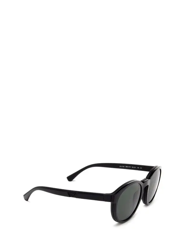 Emporio Armani Round Frame Clip-on Eyeglasses