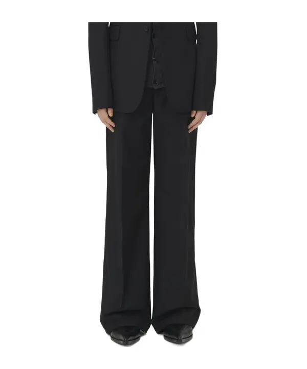Alexander McQueen Low-rise Tailored Trousers - Black
