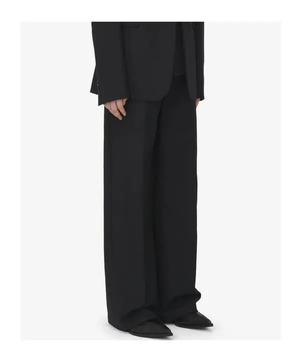 Alexander McQueen Low-rise Tailored Trousers - Black