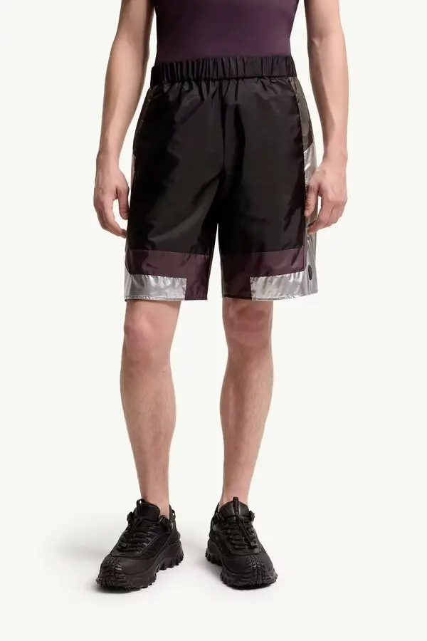 Moncler Geometric Pattern Shorts