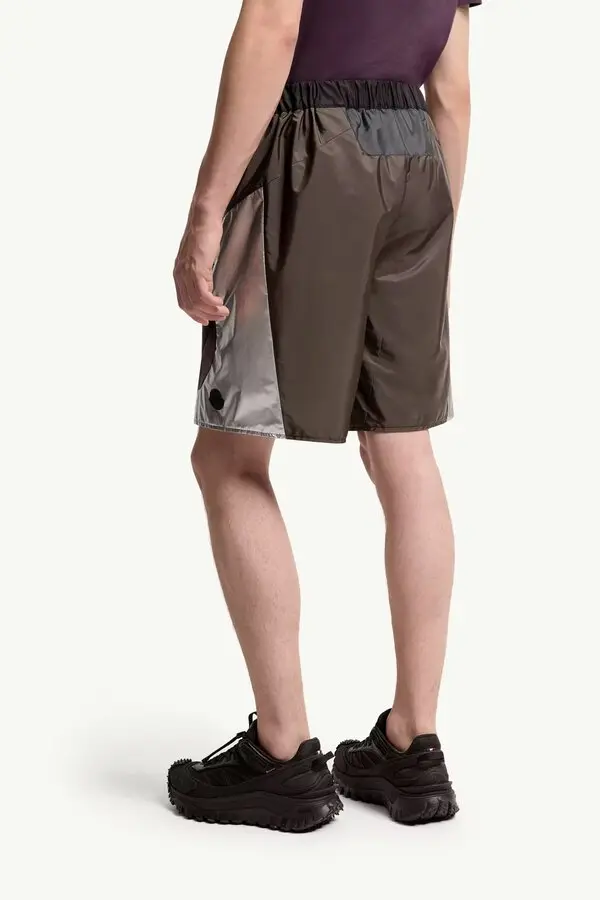 Moncler Geometric Pattern Shorts