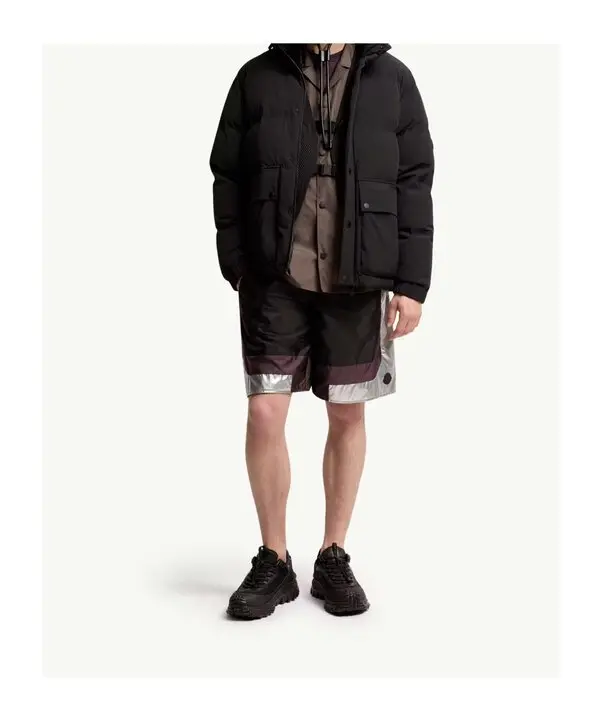 Moncler Geometric Pattern Shorts