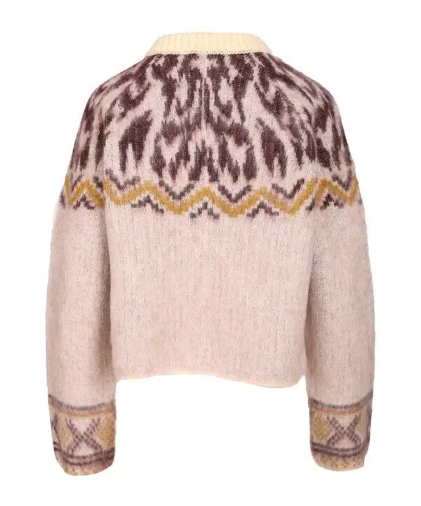 FORTE_FORTE Jacquard Cardigan