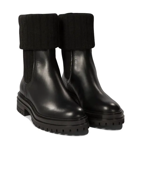 GIANVITO ROSSI Tenney Ankle Boots