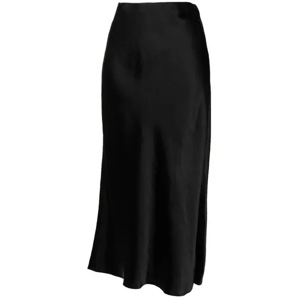 Vince Side Slit Midi Skirt - No