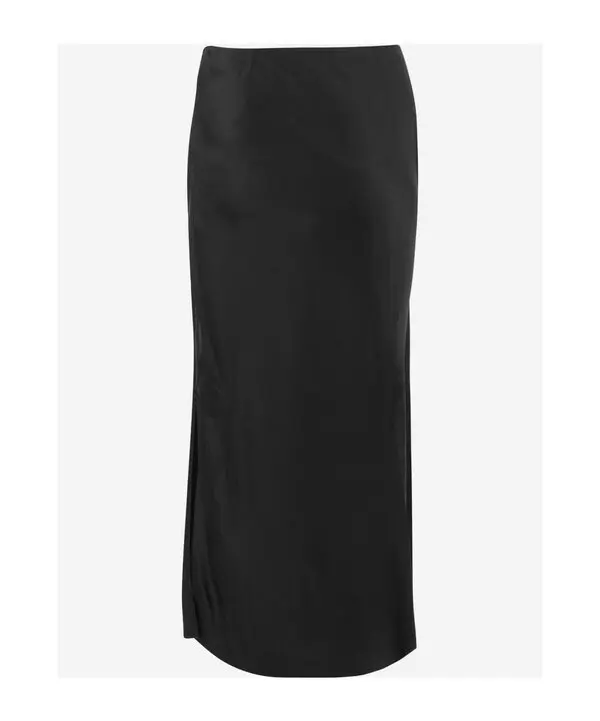 Vince Side Slit Midi Skirt