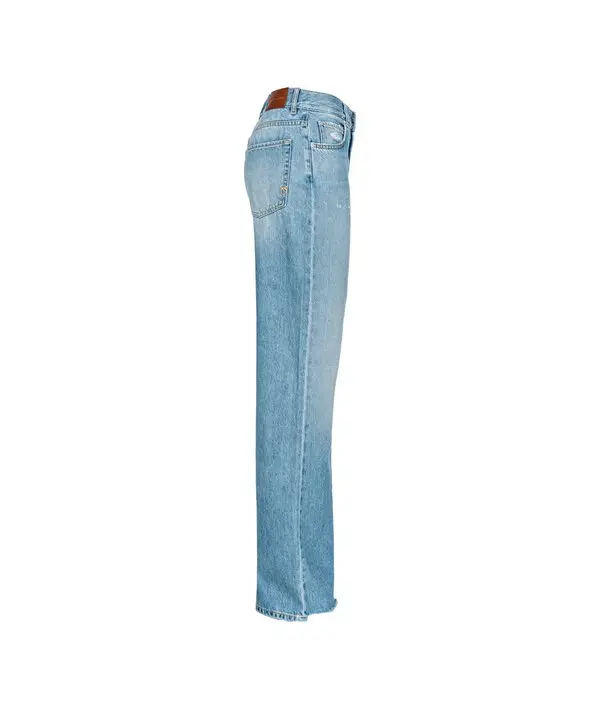 Pinko Wanda Wide-leg Jeans - Blue