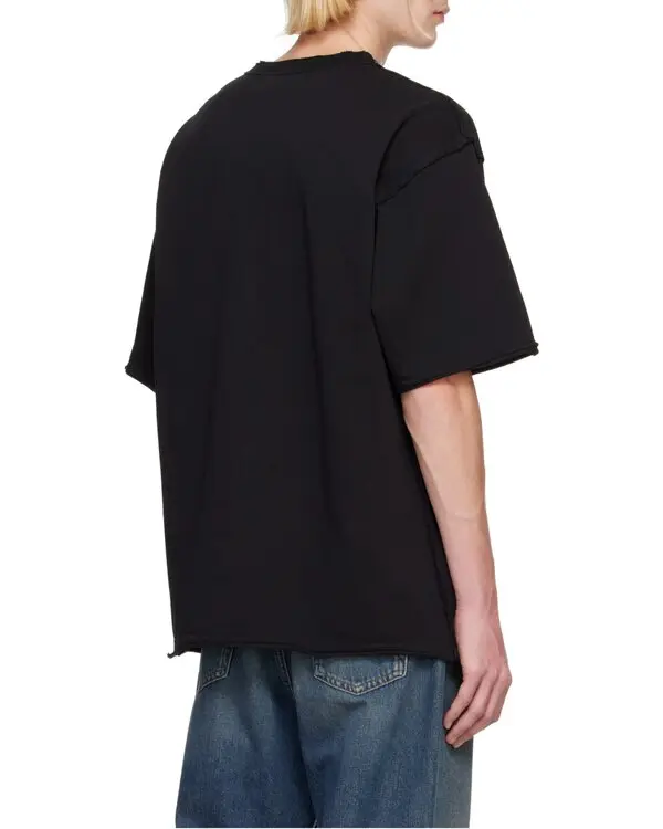 Dolce & Gabbana Dolce Gabbana Logo Printed Oversize Fit Jersey T-shirt