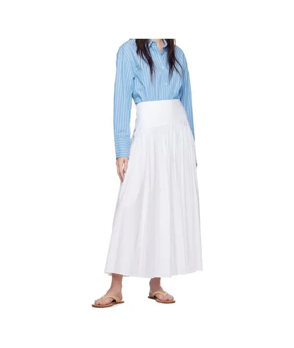 Staud Procida Skirt - White