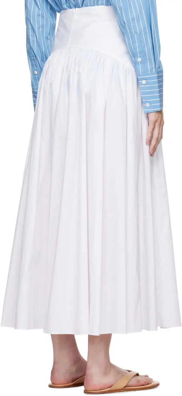 Staud Procida Skirt - White