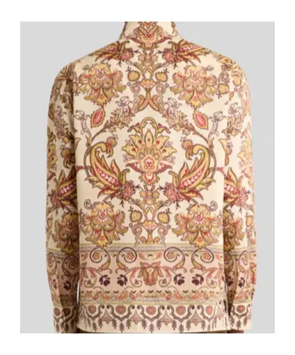 Etro Cotton Shirt With Placed Print