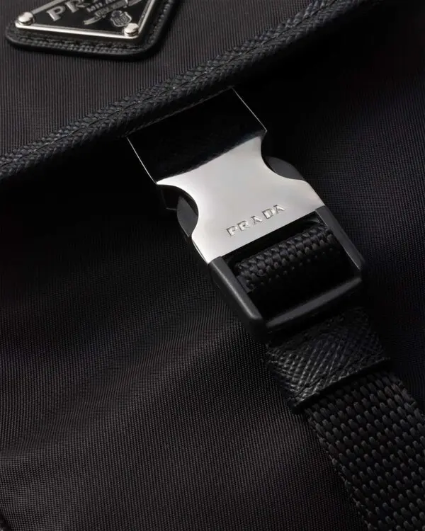 Prada Re-nylon And Saffiano Leather Smartphone Case