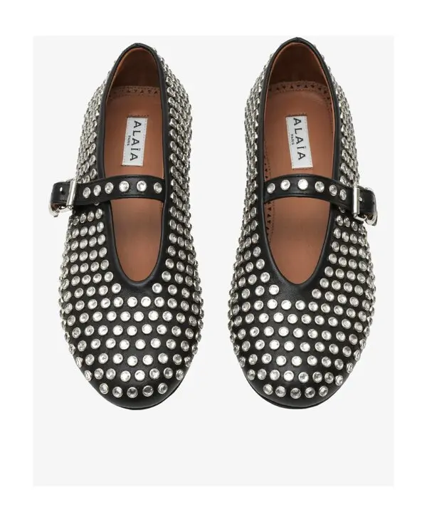 Alaïa Embellished Ballet Flats