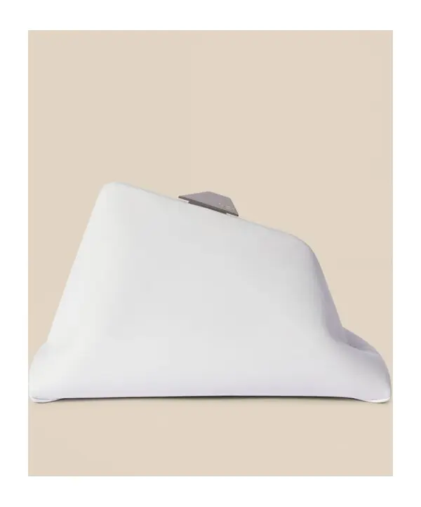 Attico Day Off Shoulder Bag - White