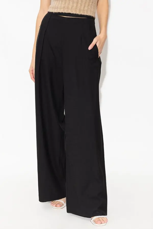 Cult Gaia High-waisted Wide-leg Trousers