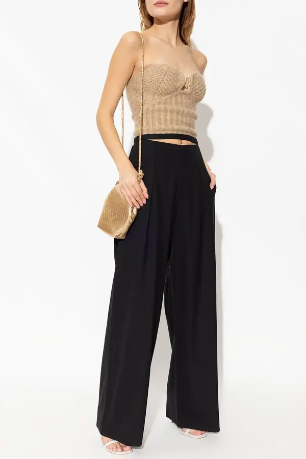 Cult Gaia High-waisted Wide-leg Trousers