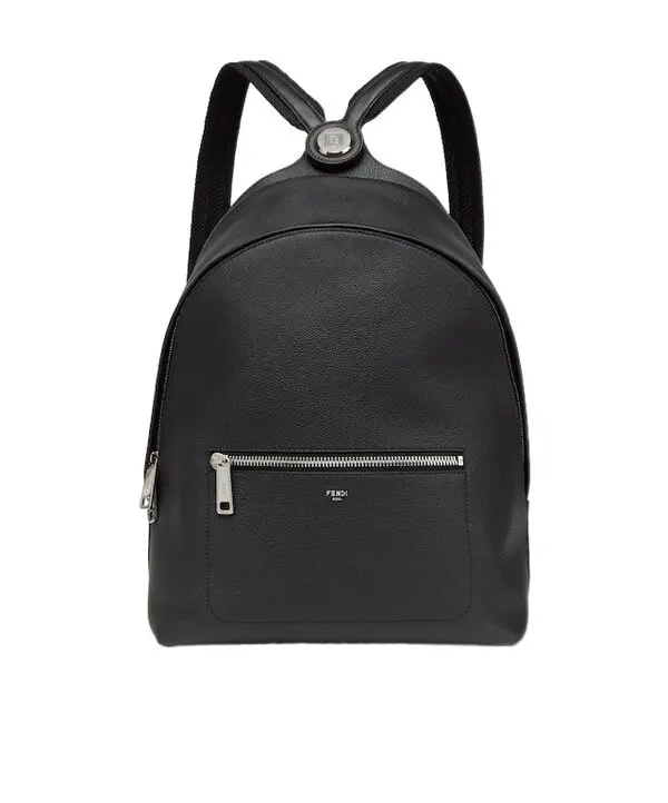 Fendi Chiodo Medium Backpack - Black