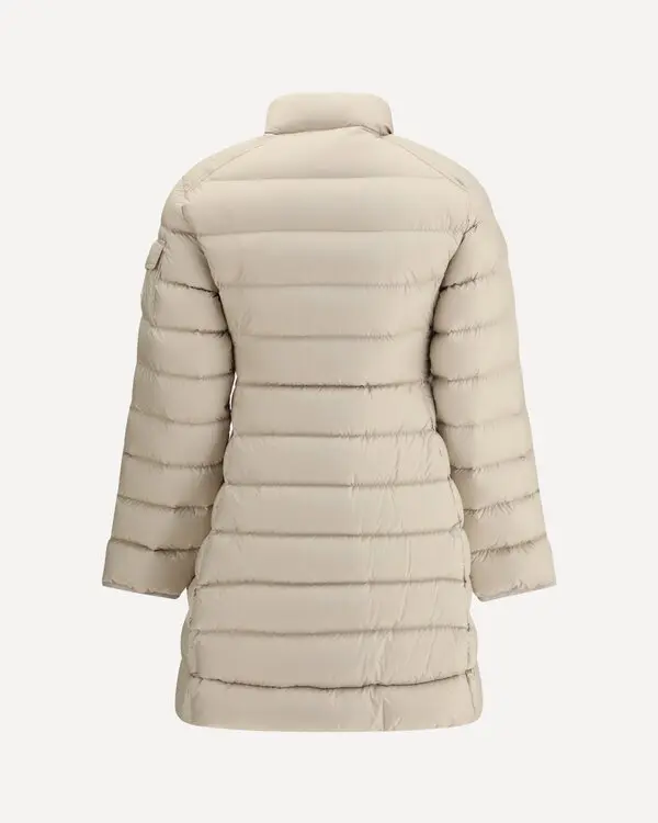 Moncler Igresse Mid-length Padded Jacket - Light Beige