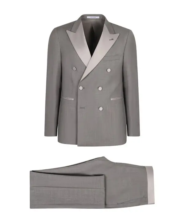 Tagliatore Double-breasted Virgin Wool Suit