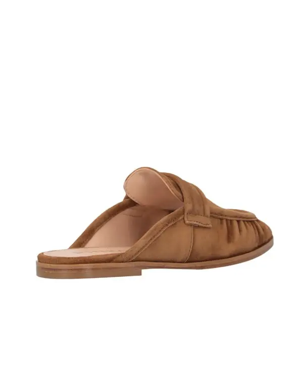 Pinko Logo Plaque Slip-on Slippers - Brown
